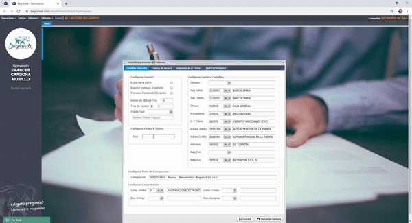 Begranda Software contable